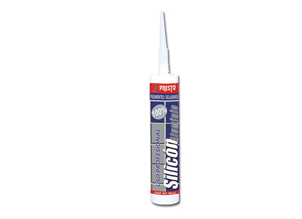 Silicón Presto Aluminio - Impertoluca Impermeabilizantes en Toluca